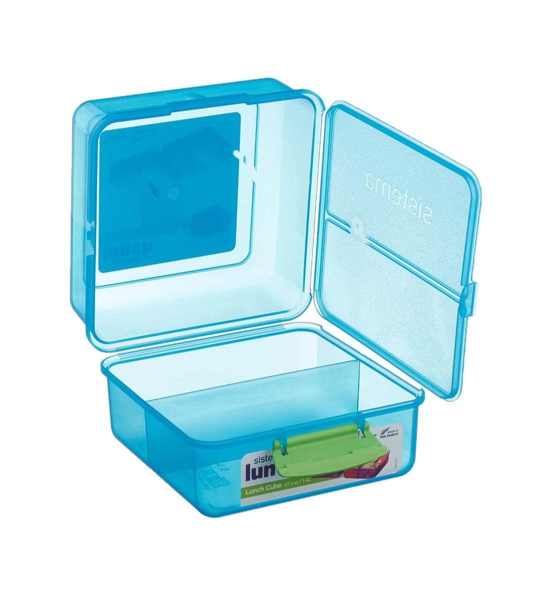 Sistema Cube Lunch Box, 1.4 liter - Blue | بيتوتي دوت كوم
