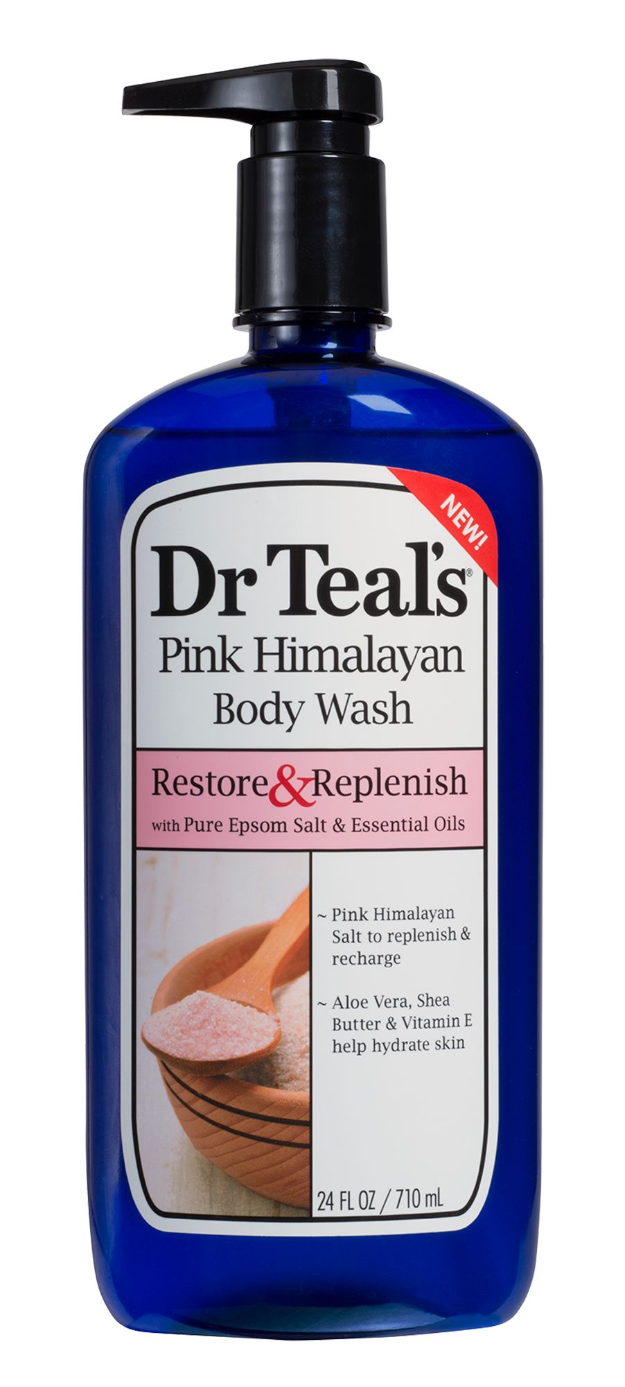 Dr Teal S Body Wash with Pure Epsom Salt Restore & Replenish with Pink ...