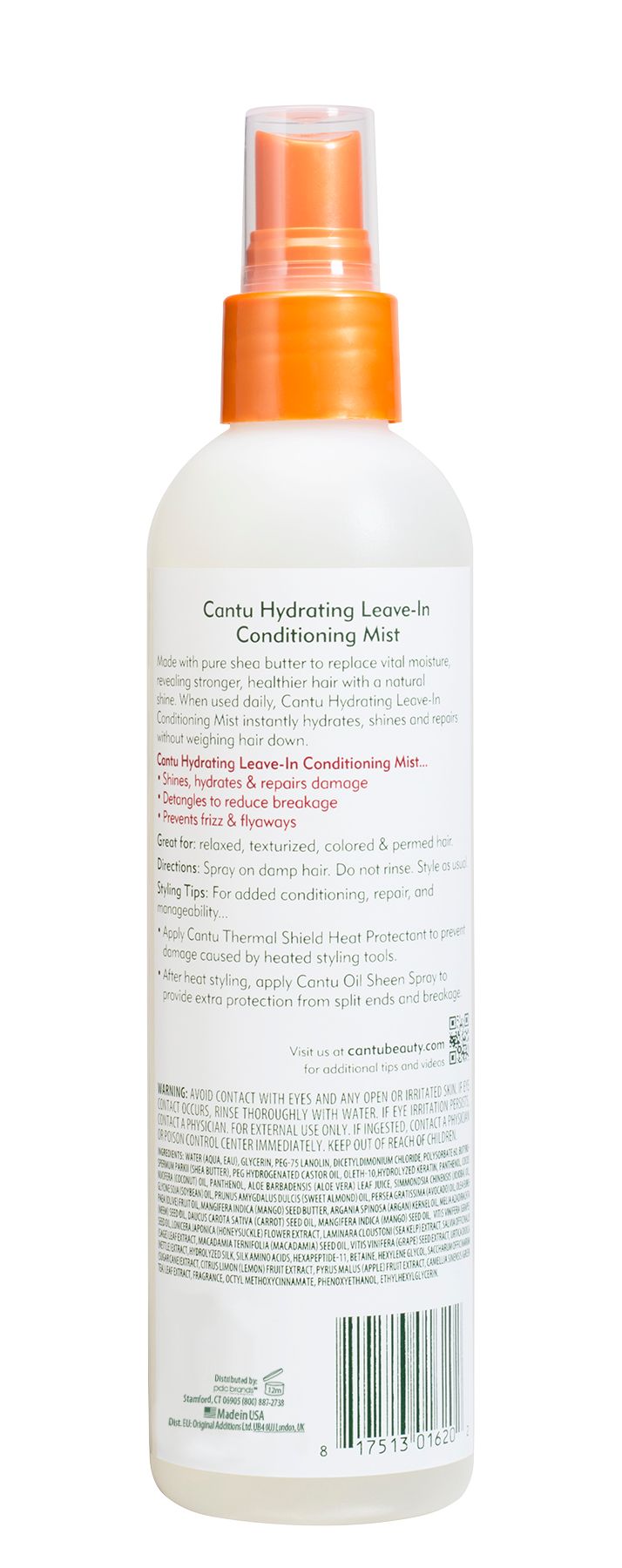 NICHE TRADING QATAR | Cantu Shea Butter Hydrating Leave-in Conditioning Mist 237 M ...