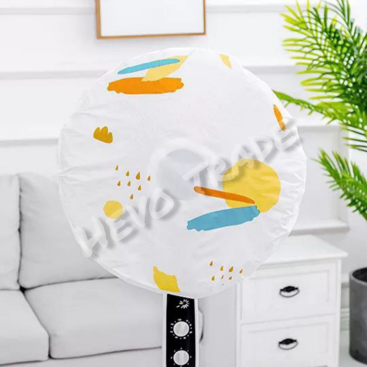 غطاء مروحه ابيض | Hevo trade