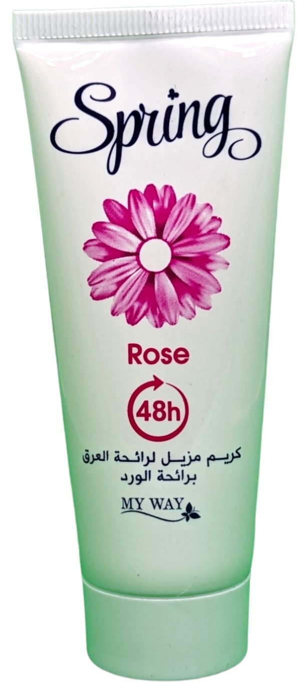 سبرينج كريم مزيل رائحة العرق ورد ٤٠جرام ماي واي | صاحب السعادة