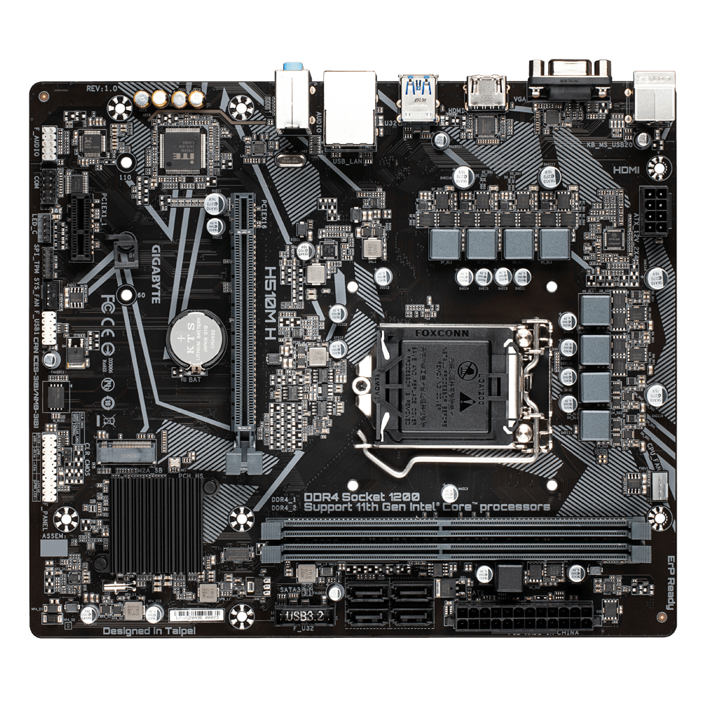 GIGABYTE H510M H DDR4 LGA1200 Micro ATX Motherboard AHW Store GIGABYTE H510M H DDR4 LGA1200 Micro ATX Motherboard AHW Store