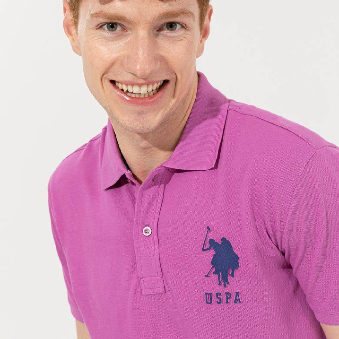 US Polo Assn Purple Polo shirt | The Mall EG