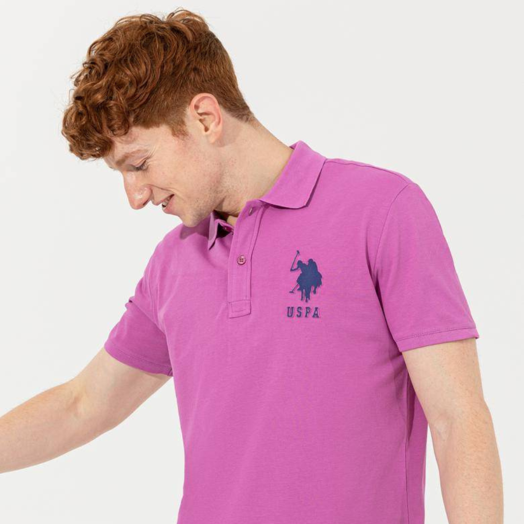US Polo Assn Purple Polo shirt | The Mall EG