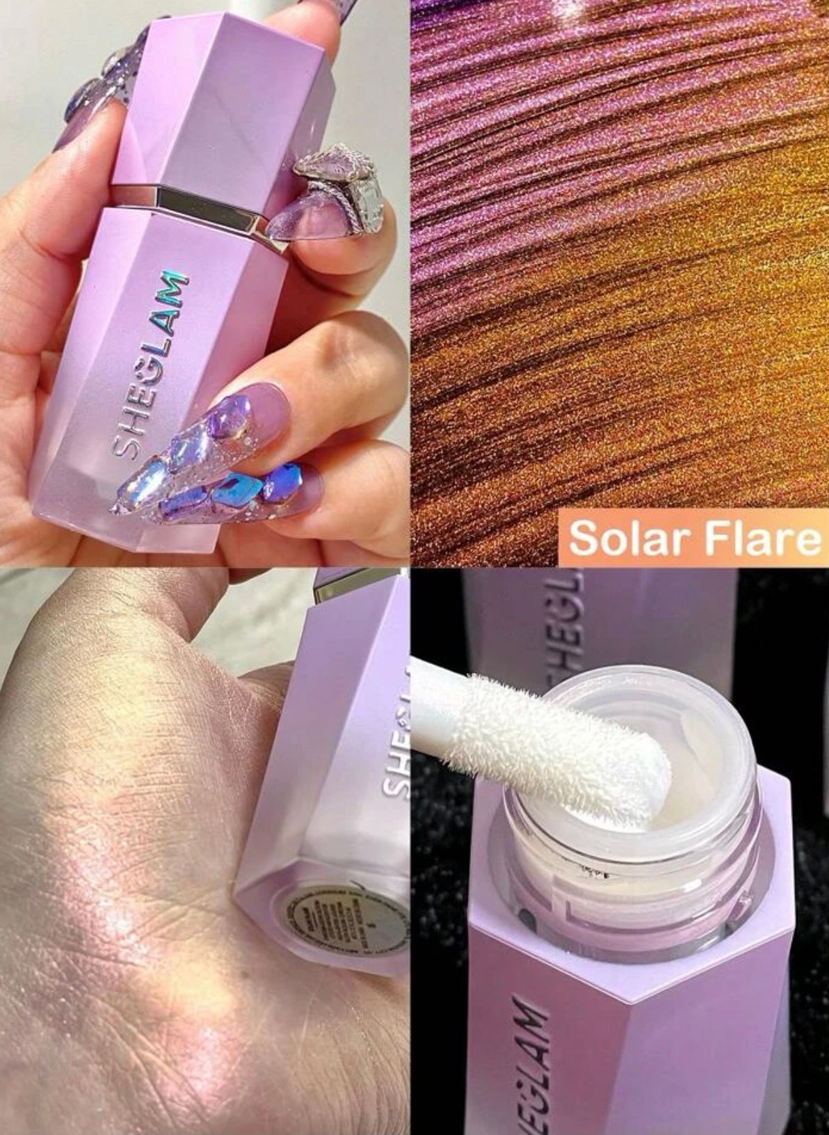 SHEGLAM Chroma-Glow Bloom Liquid Highlighter | Makyagy