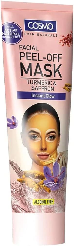 COSMO PEELOFF MASK TURMERIC & SAFFRON 75ML | NICHE TRADING QATAR