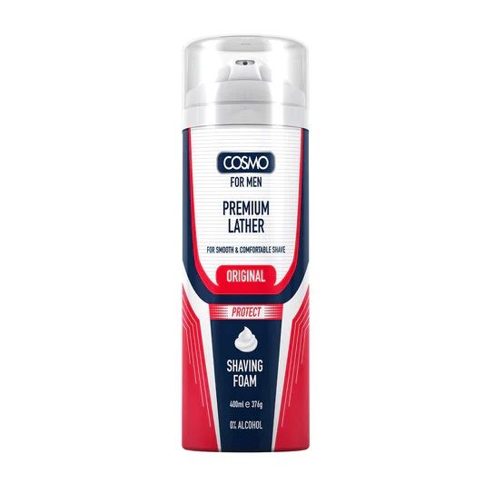 COSMO SHAVING FOAM ORIGINAL PROTECT 400ML | NICHE TRADING QATAR