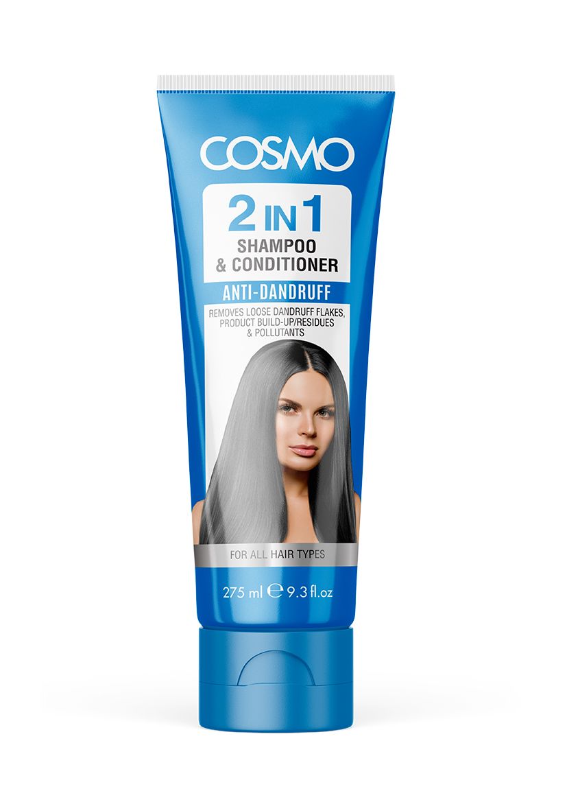 COSMO ANTI DANDRUFF 2IN1 SHAMPOO & CONDITIONER 275ML | NICHE TRADING QATAR