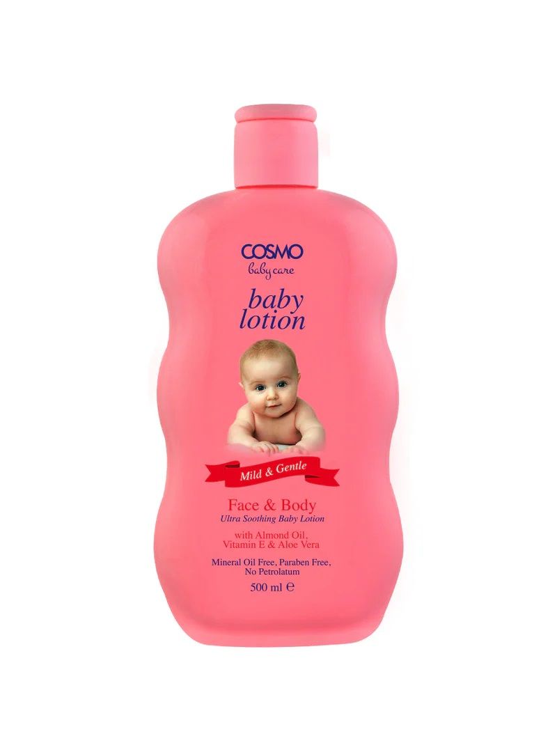 COSMO BABY LOTION FACE & BODY 500ML | NICHE TRADING QATAR