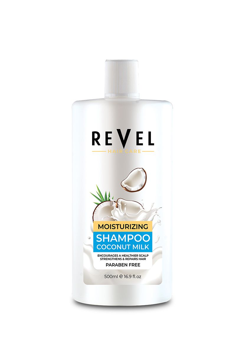 REVEL COCONUT MILK SHAMPOO 500ML | NICHE TRADING QATAR