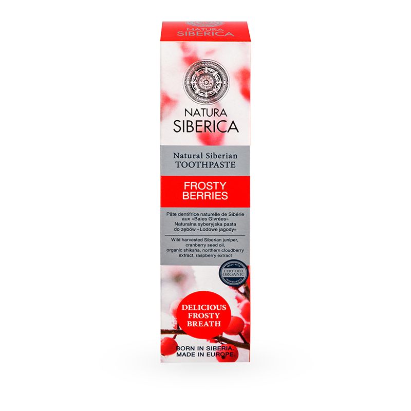 NS Natural Siberian toothpaste "Frosty Berries", 100 g | NICHE TRADING ...