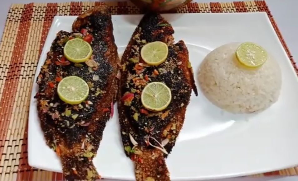 Grilled fish with bran | Ordery