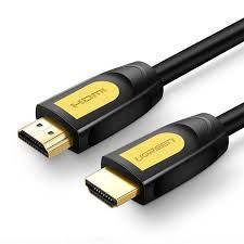UGREEN HD101 HDMI Round Cable 10m -Black/Yellow (10170) | الهدى لخدمات ...