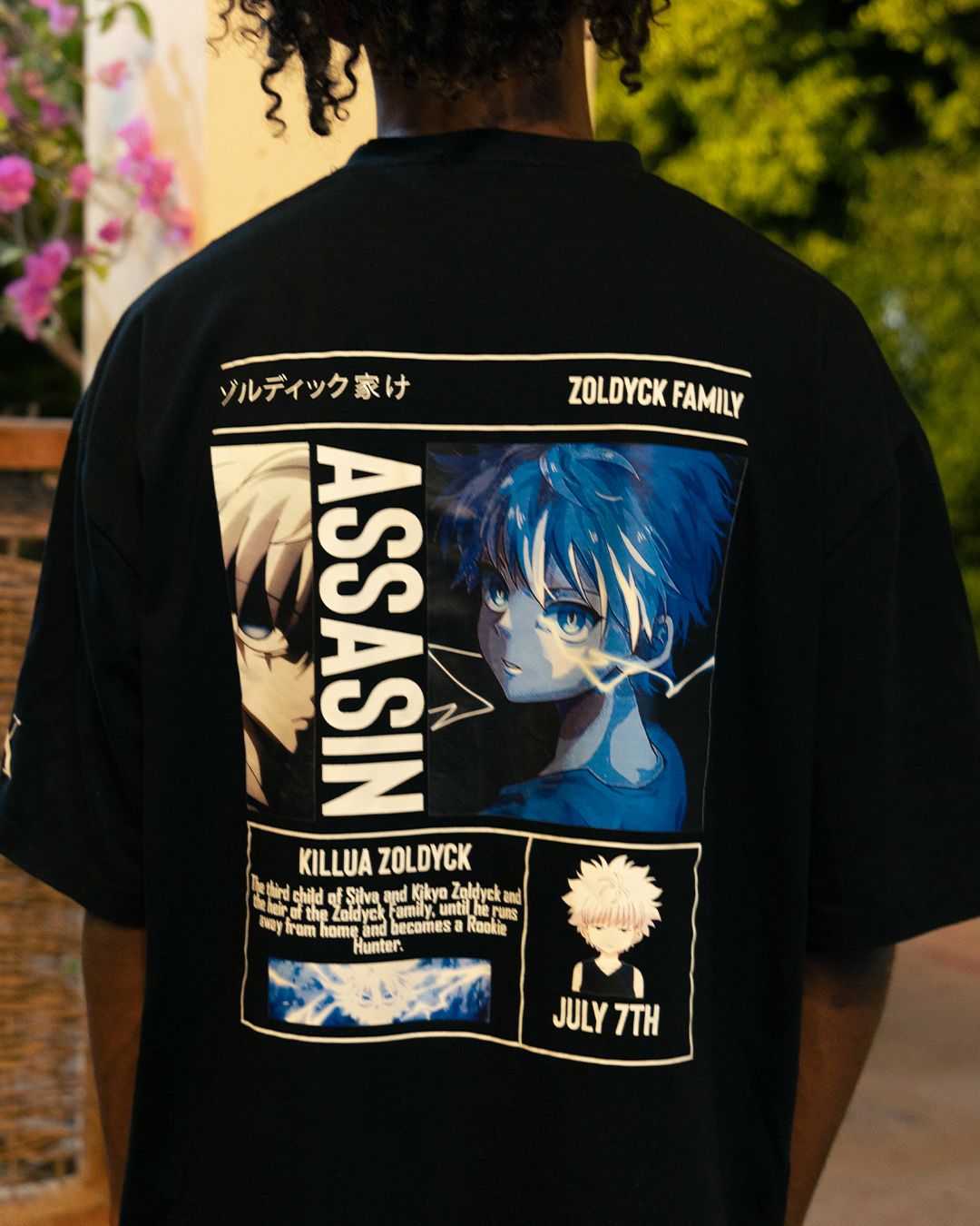 “LIMITLESS” Gojo Satoru Oversized Anime Tee | Riptide eg